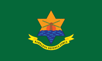 Barbados - Defence Force flags