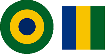 Brazilian roundels and fin flashes
