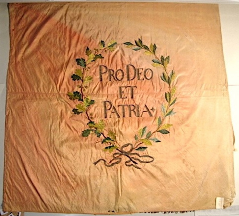 General Bachmann's Regimental Flag (Switzerland)