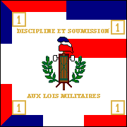 France: Regimental flags during the Revolution