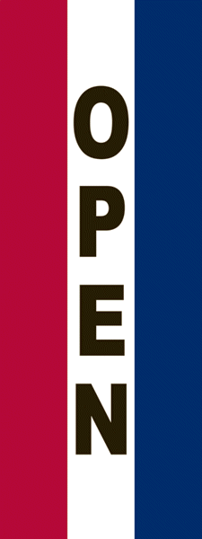 Open Advertising Message Flags - CRW Flags Store in Glen Burnie, Maryland