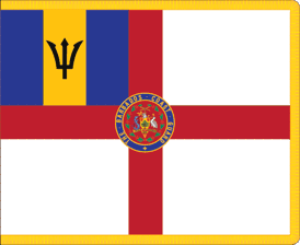 Barbados Defence Force Colours