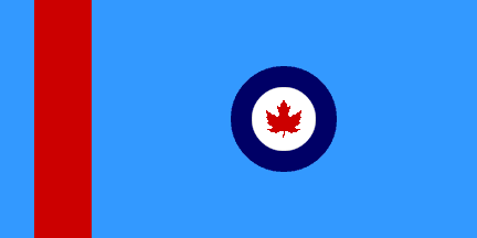 Royal Canadian Air Force (RCAF) Rank Flags