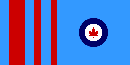 Royal Canadian Air Force (RCAF) Rank Flags