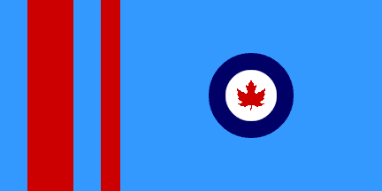 Royal Canadian Air Force (RCAF) Rank Flags