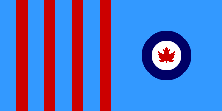 Royal Canadian Air Force (RCAF) Rank Flags