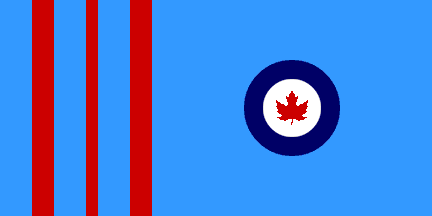 Royal Canadian Air Force (RCAF) Rank Flags