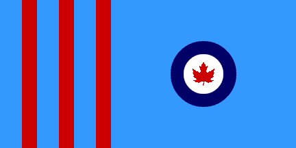Royal Canadian Air Force (RCAF) Rank Flags