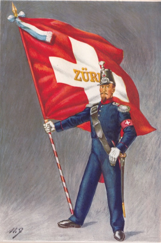 Swiss Army Flags