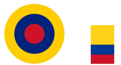 Colombia - Air Force Flags and Aircraft Marking