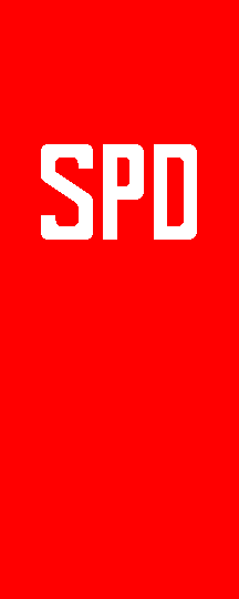 Social Democratic Party Flags - 1961 Pattern (Germany)
