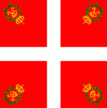 Regimental Colours during the Reign of Frederik 6 (Denmark)