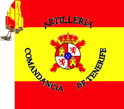 Canary Islands (Spain): Military flags shown in the Military Regional ...
