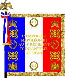 France: Regimental flags under the Second Empire
