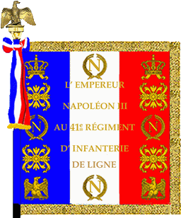 France: Regimental flags under the Second Empire
