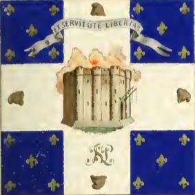 Colors of the Paris National Guard (France) during the French ...