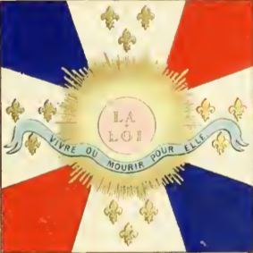 Colors of the Paris National Guard (France) during the French ...