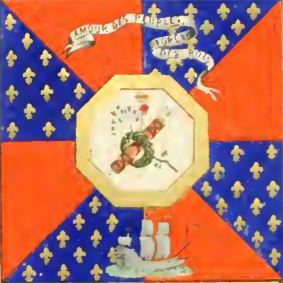 Colors of the Paris National Guard (France) during the French ...