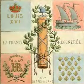 Colors of the Paris National Guard (France) during the French ...