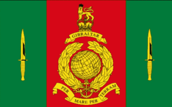 United Kingdom: Royal Marine Unit Flags