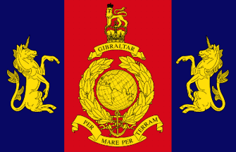 United Kingdom: Royal Marine Unit Flags