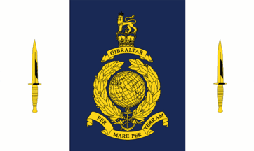 United Kingdom: Royal Marine Unit Flags