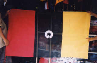 Myanmar (Burma): Army flags