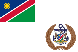 Namibian Naval flags