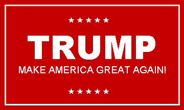 2020 Campaign Donald Trump Flags (Republican)