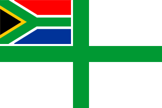 South Africa Naval Flags