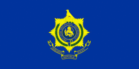 Zimbabwe - Police flags